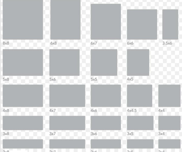 square ceramic tile sizes