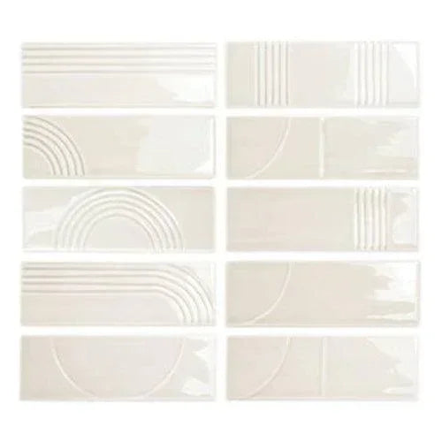 Glow decor ceramic gloss field tile 2x6.3 subway wall tiles – WC Tiles